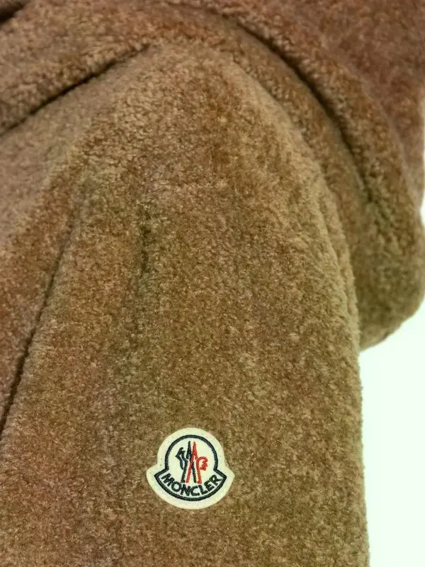 Moncler Hooded Teddy Fleece Jacket