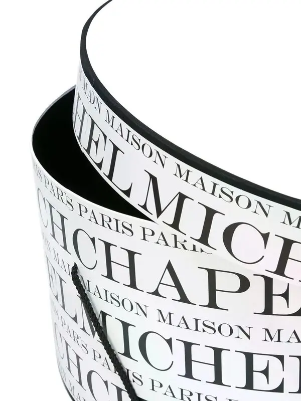 MAISON MICHEL Logo Hat Box