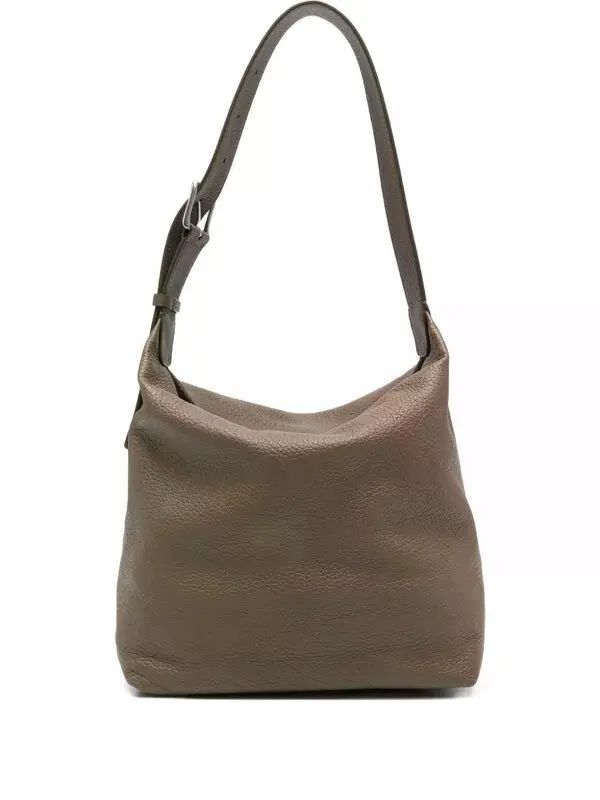 THE ROW Isa Leather Shoulder Bag - Brown