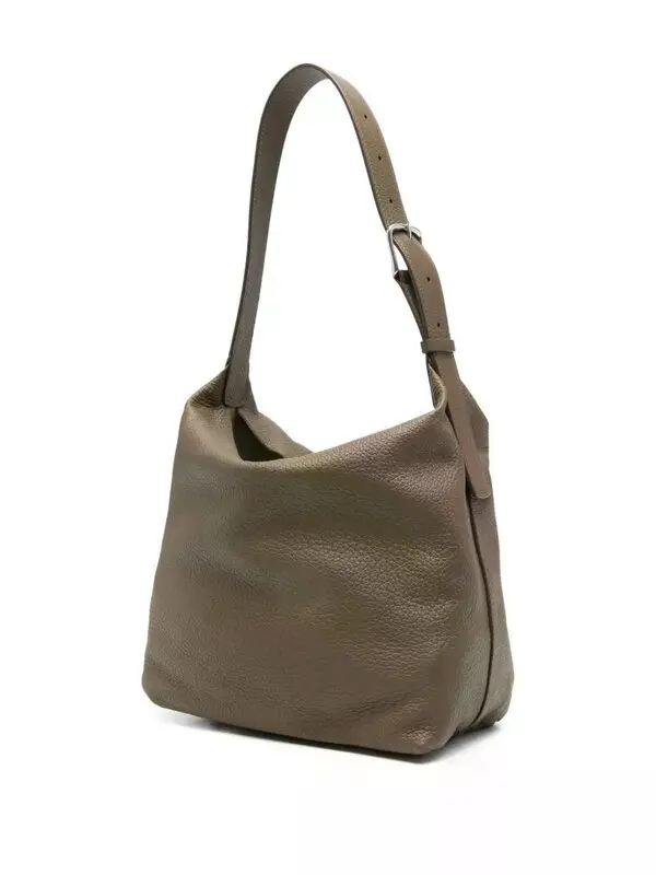 THE ROW Isa Leather Shoulder Bag - Brown