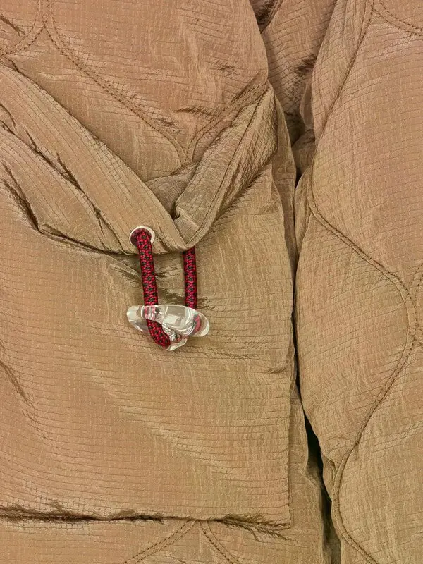MARBELL Quilted Padded Jacket - Brown