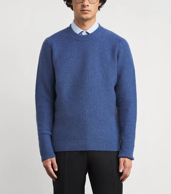 Harrods Textured Cashmere Sweater
