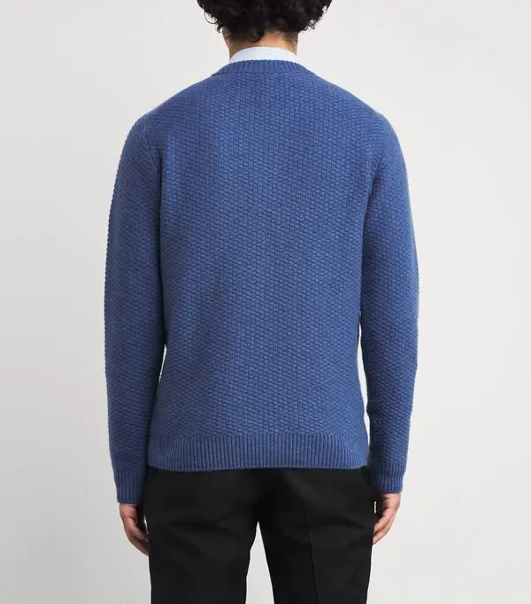 Harrods Textured Cashmere Sweater