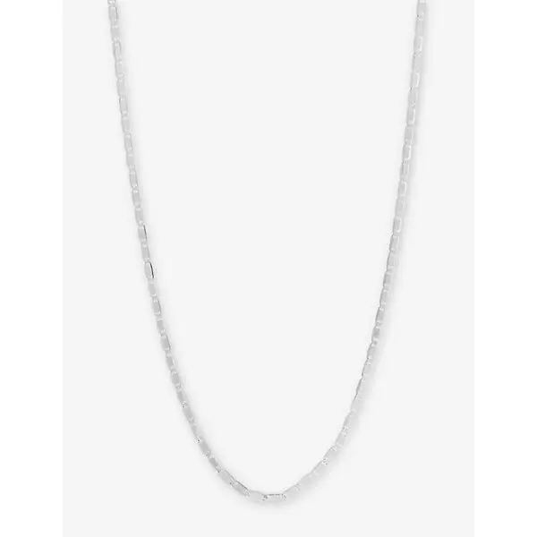 MARIA BLACK Karen Rhodium-plated Chain Necklace - Silver Hp