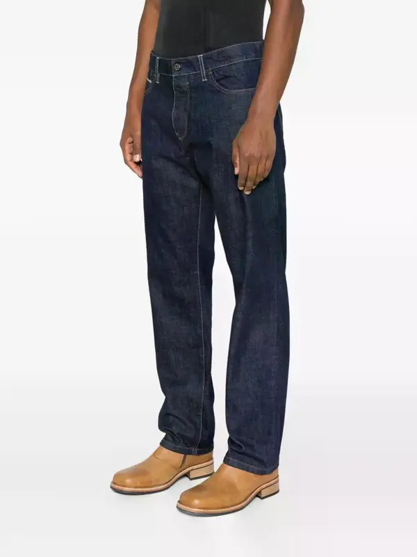 TRC Button-fly Straight Leg Jeans
