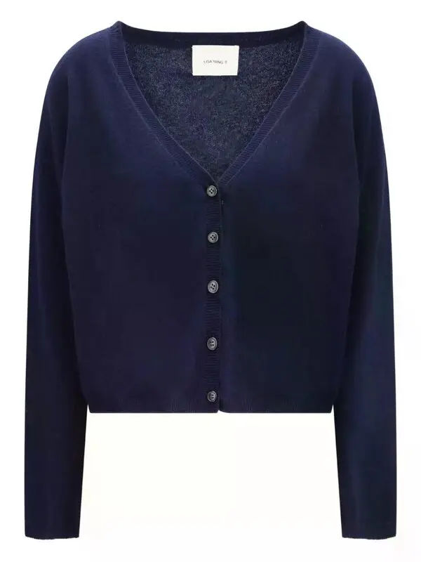 LISA YANG The Abby Button Cardigan