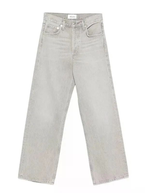 AGOLDE Five-pocket Straight Leg Jeans