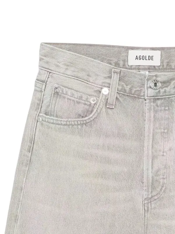 AGOLDE Five-pocket Straight Leg Jeans