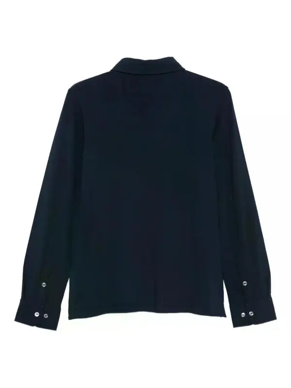 K-WAY Long-sleeve Polo Shirt - Blue