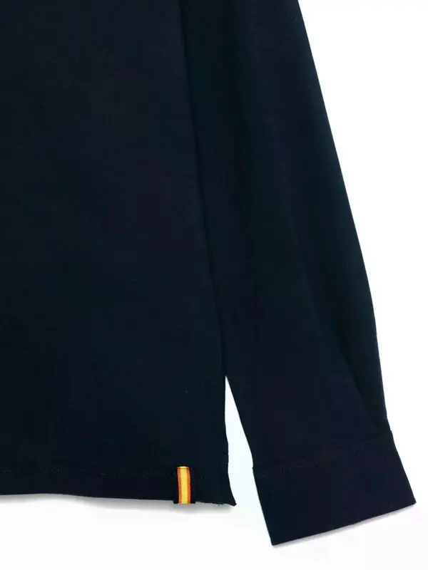 K-WAY Long-sleeve Polo Shirt - Blue