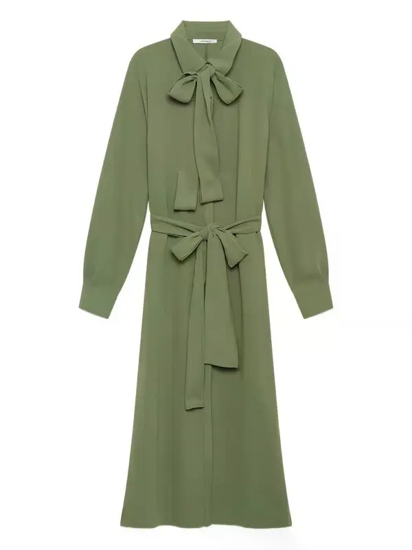 Malìparmi Bow-tie Belted Dress