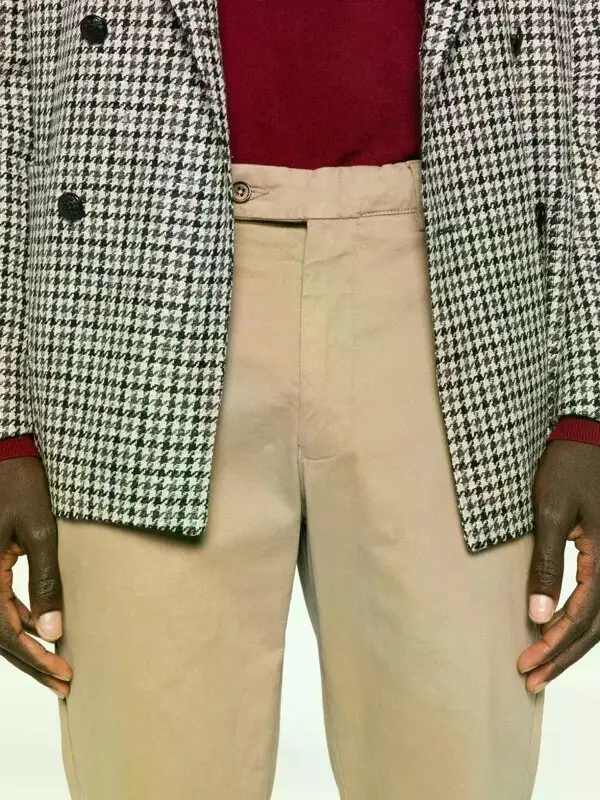 BERWICH Flat-front Trousers - Neutrals