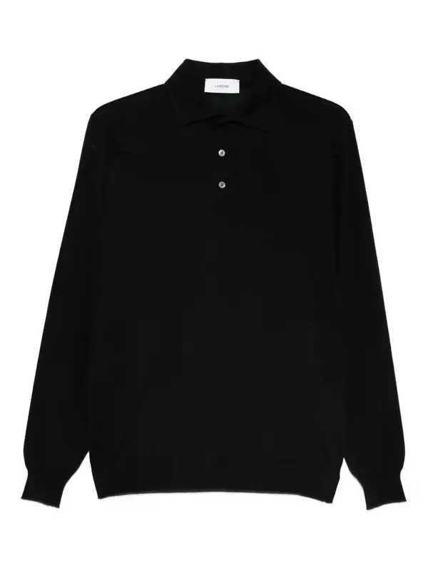 LARDINI Long-sleeve Polo Shirt