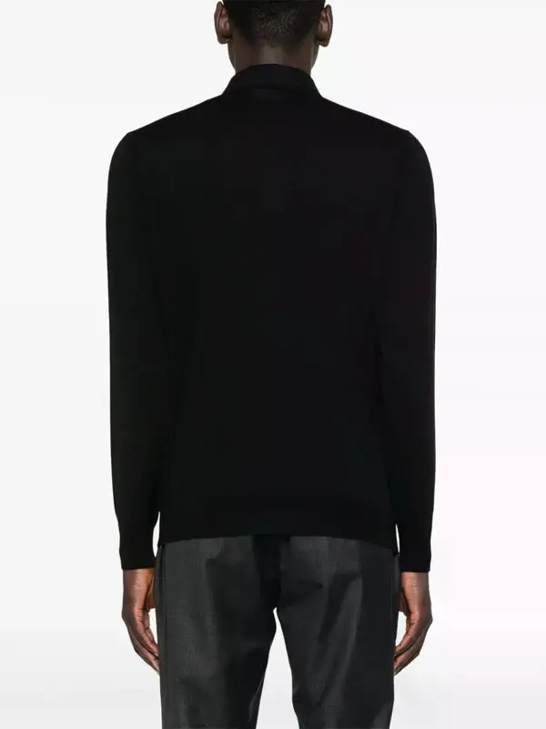 LARDINI Long-sleeve Polo Shirt