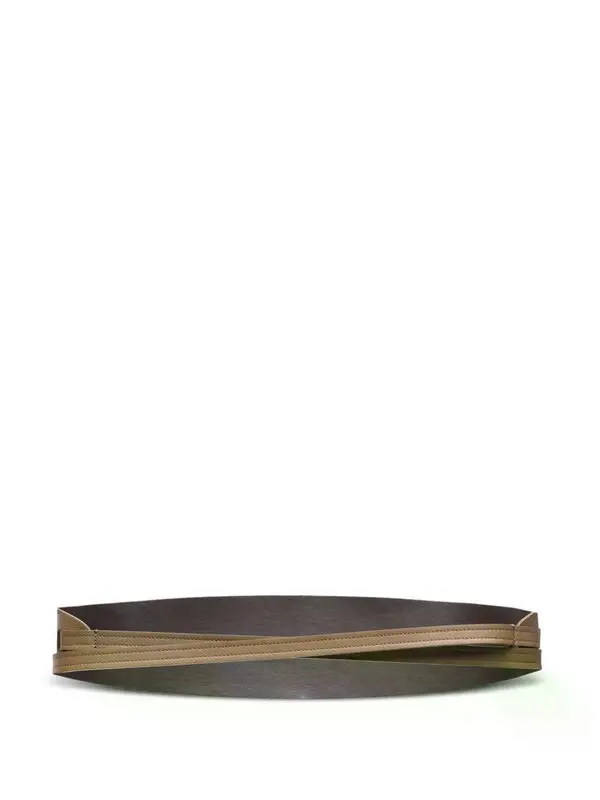 NIU Leather Double-strap Belt