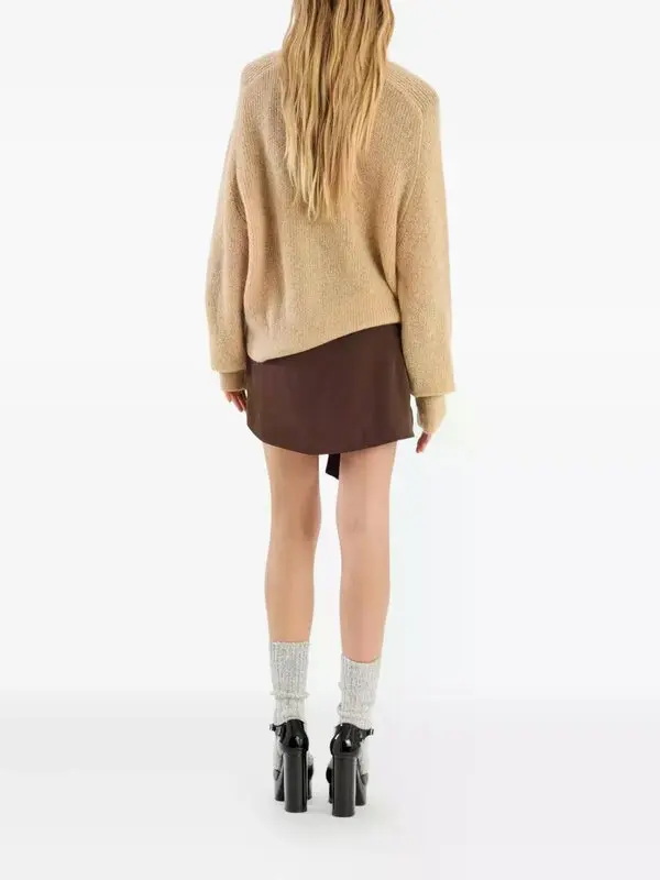 ROTATE BY BIRGER CHRISTENSEN Knitted Sweater With Logo Label