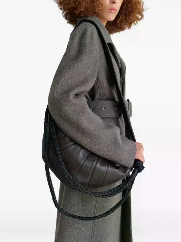 LEMAIRE Medium Croissant Shoulder Bag - Brown