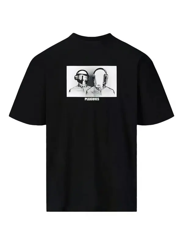 PLEASURES X Daft Punk Inverted Short-sleeve T-shirt