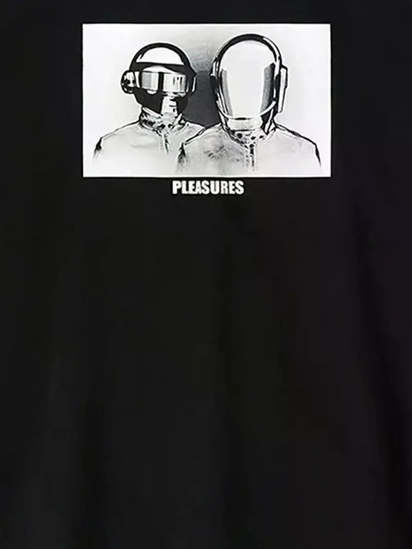 PLEASURES X Daft Punk Inverted Short-sleeve T-shirt