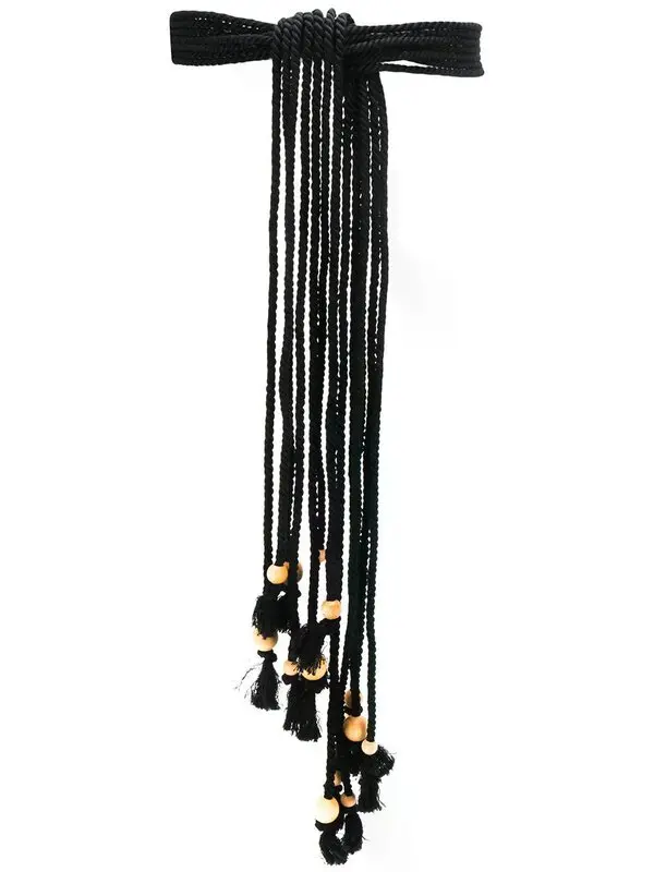 Philosophy Di Lorenzo Serafini Rope Belt - Black