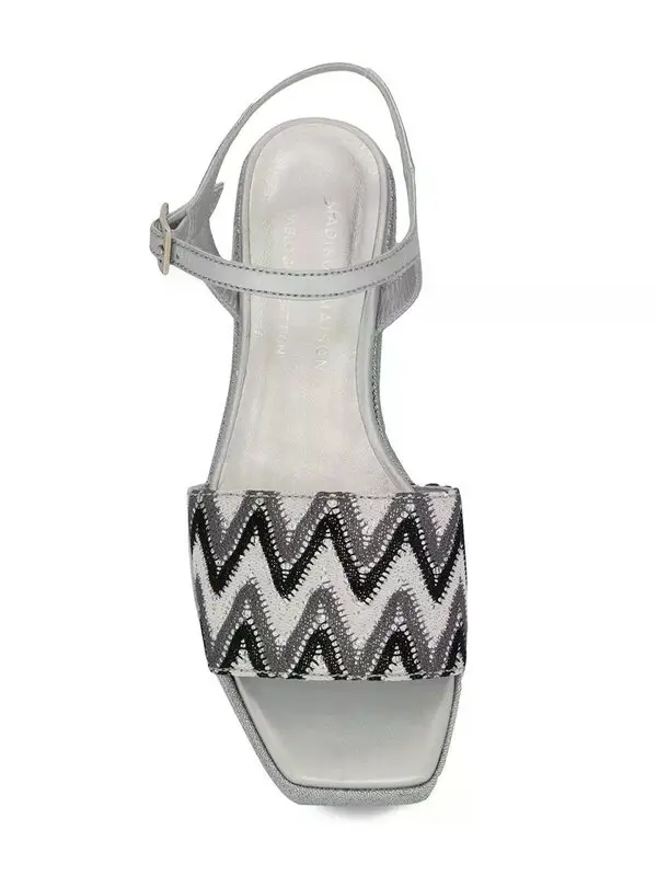 MADISON MAISON Leather Espadrille Wedges