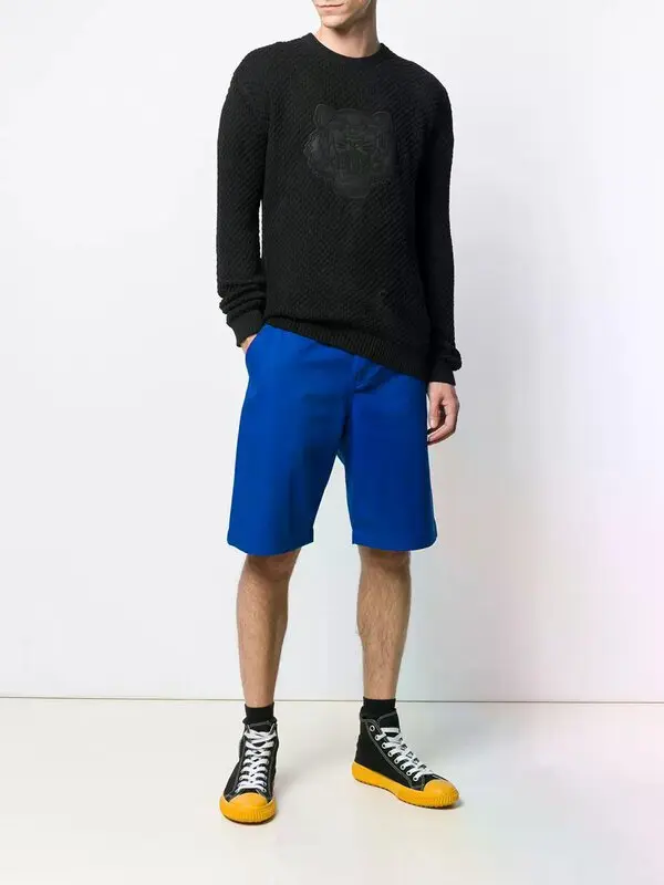 Kenzo Plain Deck Knee Length Shorts