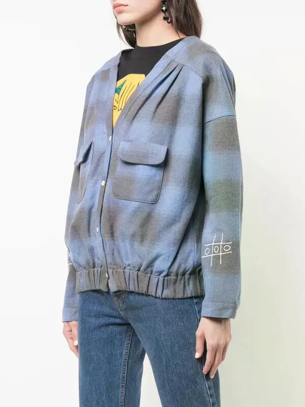 HACULLA. Plaid Blouse