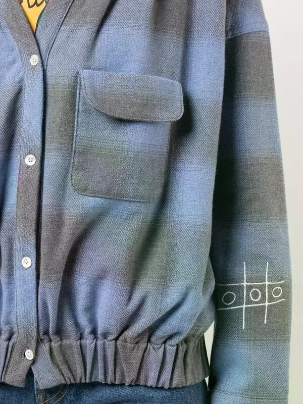 HACULLA. Plaid Blouse