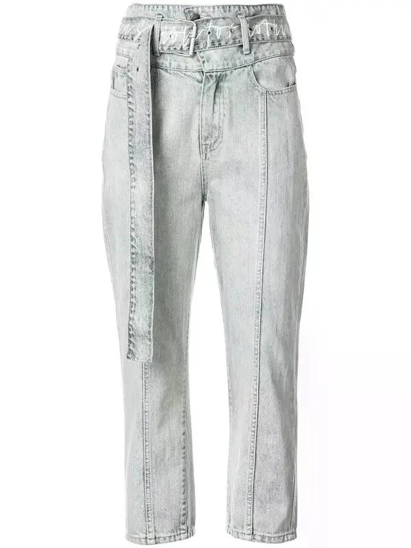 HACULLA. Cropped High Waisted Jeans
