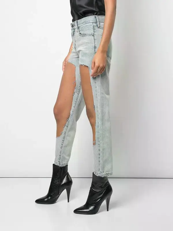 HACULLA. Cut Out Denim Jeans