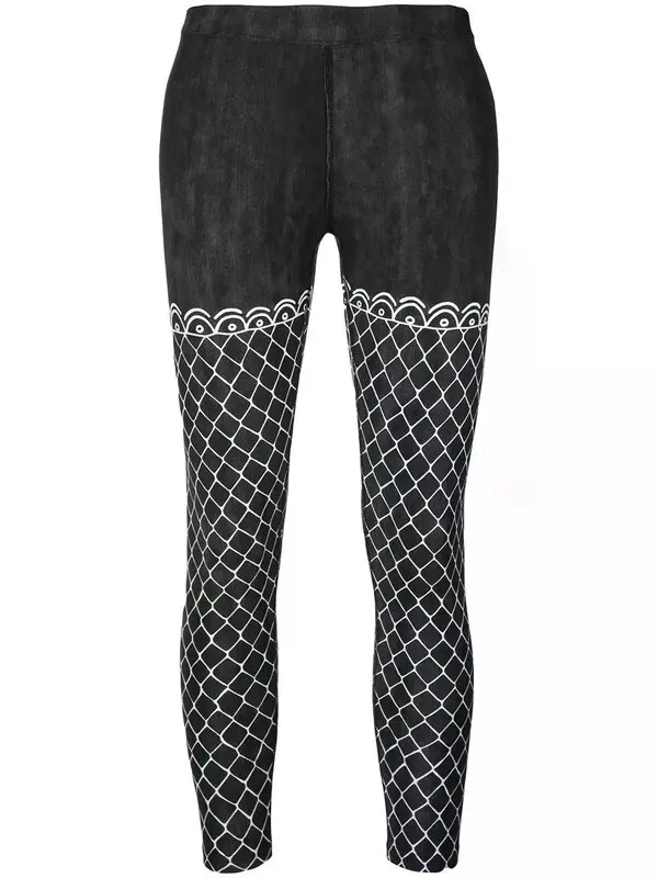 HACULLA. Fish Net Leggings - Black
