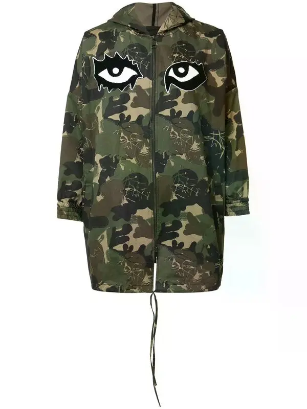 HACULLA. Camouflage Print Coat