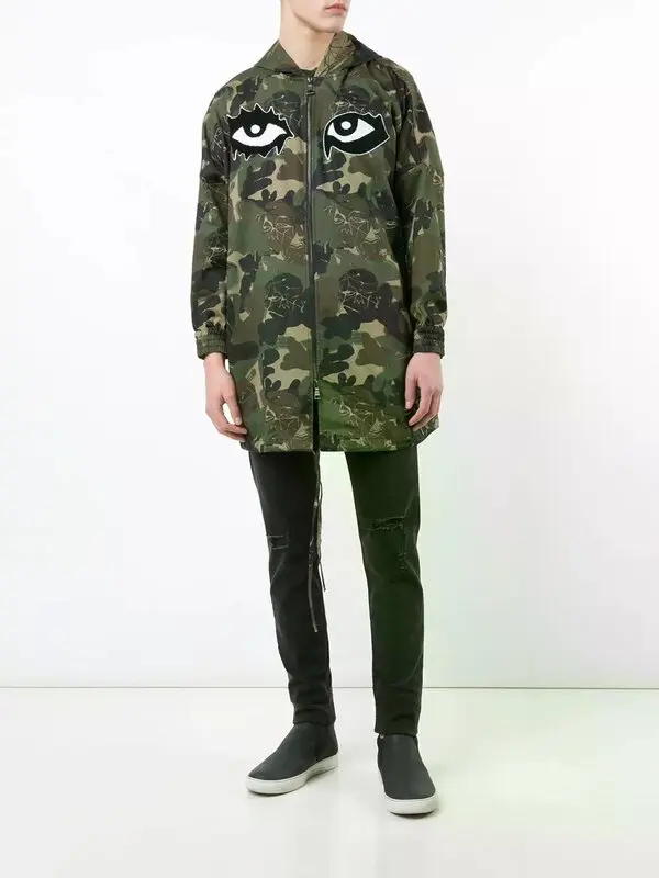 HACULLA. Camouflage Print Coat