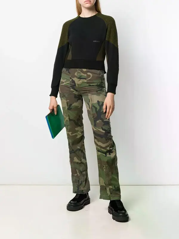 AMBUSH Fleece Panel Sweatshirt