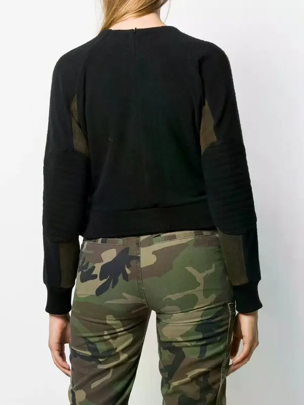 AMBUSH Fleece Panel Sweatshirt