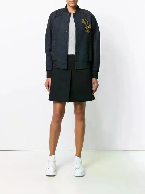 Kenzo Floral Brocade Bomber Jacket