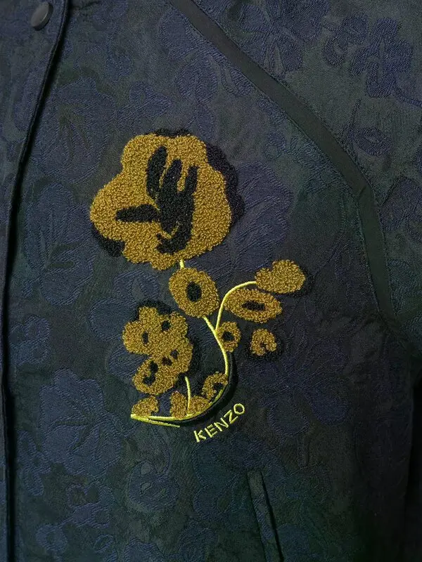 Kenzo Floral Brocade Bomber Jacket