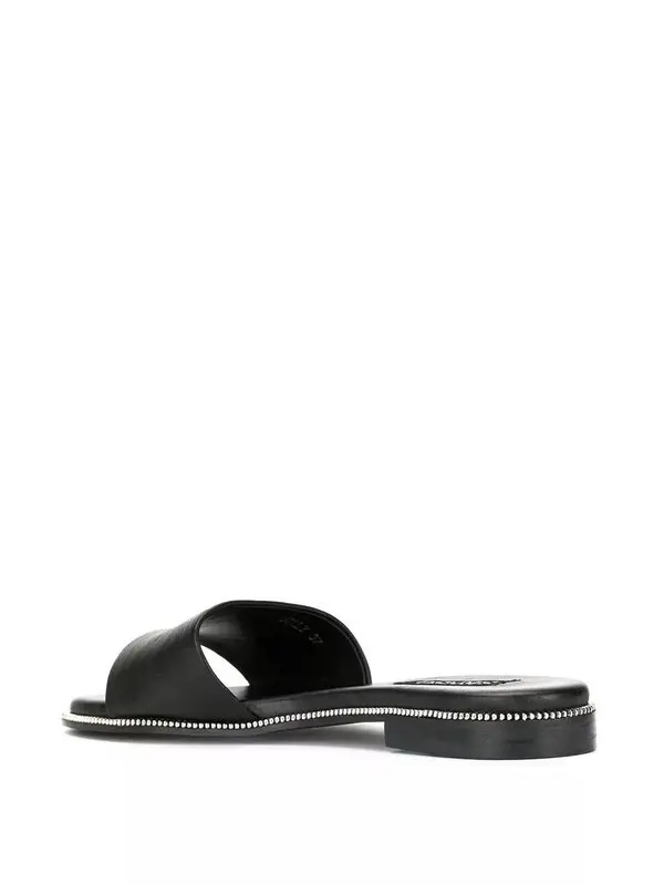 Senso Gilly Leather Sliders