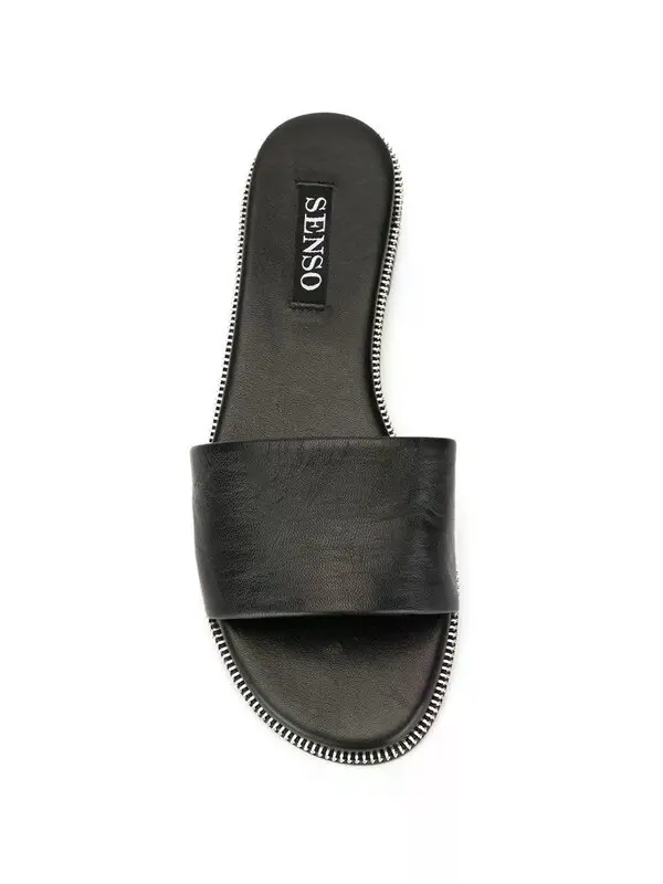 Senso Gilly Leather Sliders