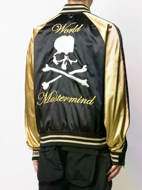 MASTERMIND WORLD Skull Print Bomber Jacket