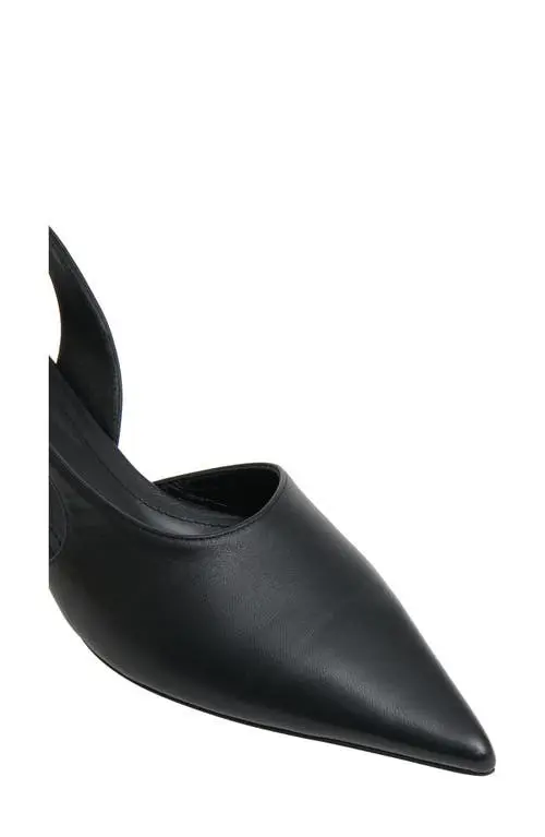 MANSUR GAVRIEL Anna Slingback Pump - Black