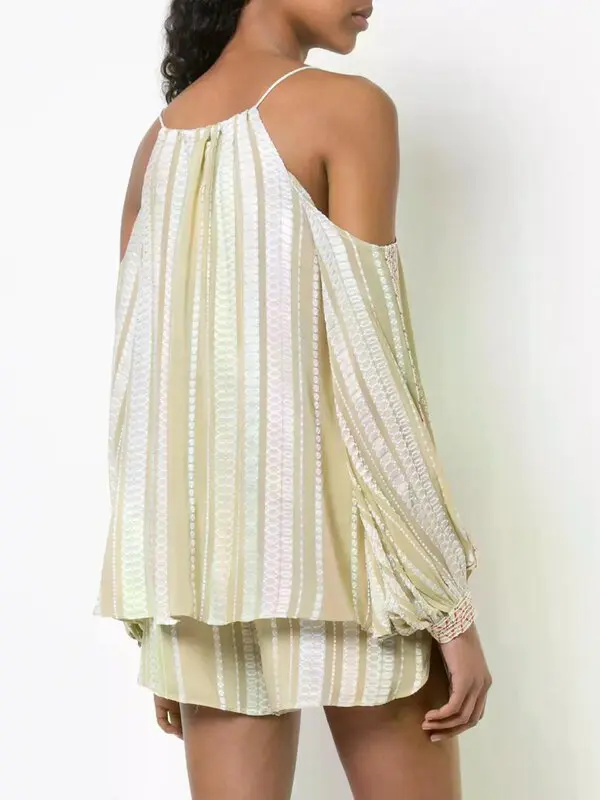 Zeus+dione Cold Shoulder Blouse