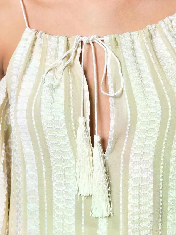 Zeus+dione Cold Shoulder Blouse