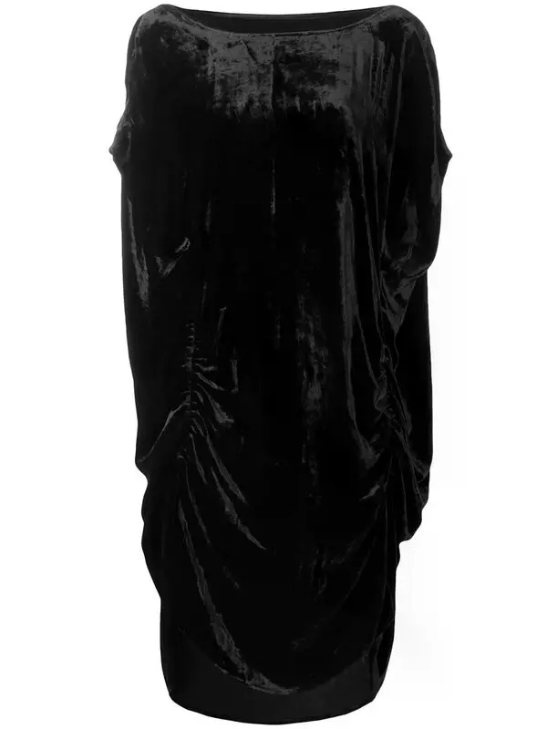 PAULA KNORR Ruched Midi Dress