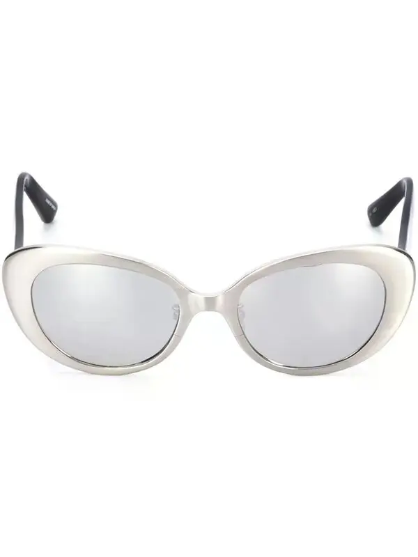 Linda Farrow Cat Eye Sunglasses - Metallic