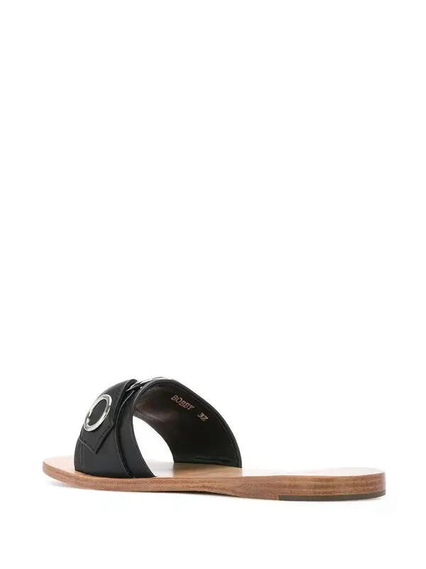 Senso Bobby Eyelet Slider Sandals