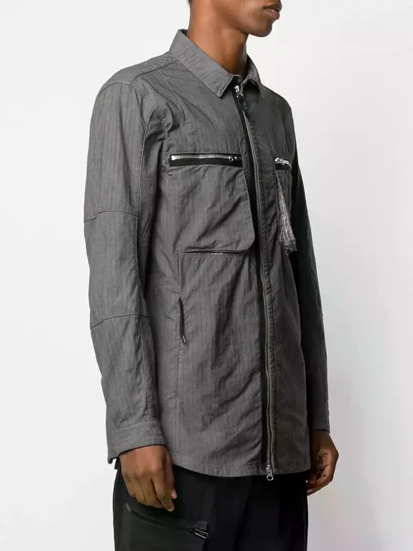 Stone Island Long Sleeve Zipped Pocket Jacket