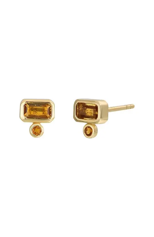 Bony Levy Semiprecious Stone 14k Gold Stud Earrings - 0.51 14ky