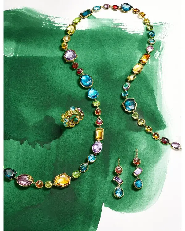 Ippolita 18k Yellow Rock Candy Multi Stone Ring