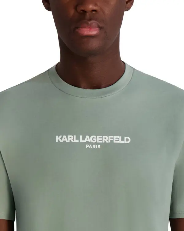 Karl Lagerfeld Paris Core Logo Tee - Green